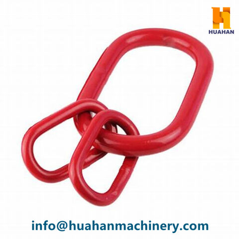 A345 Alloy Steel Master Link Assembly, Red or Yellow painted, Connected ...
