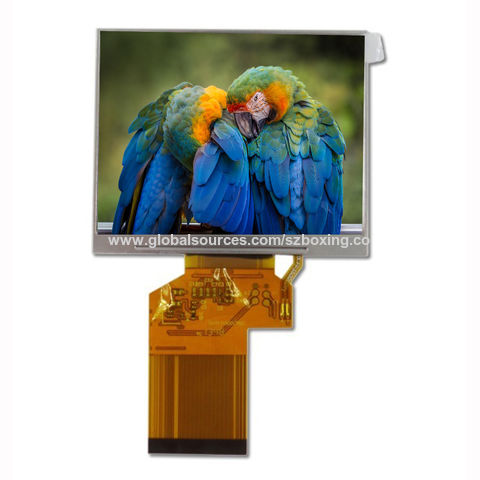 China 3.5 Inch TFT LCD Screen with RGB interface and 54pins on Global ...