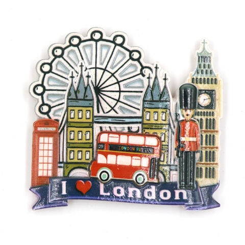 China Polyresin Fridge Magnet Unique Custom Vintage Countries Cities ...