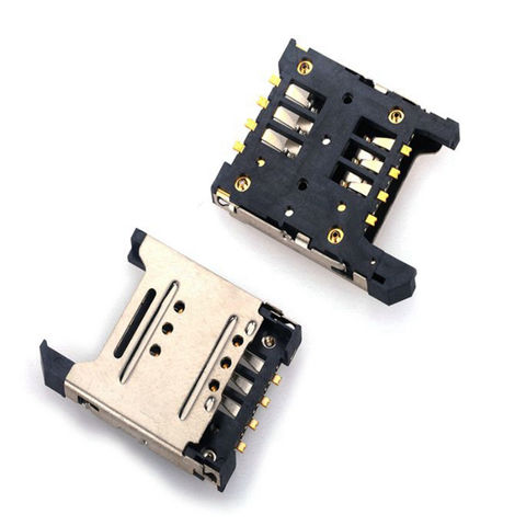 China MUP HoT sale Hinge type SIM card connectors terminal connector on ...