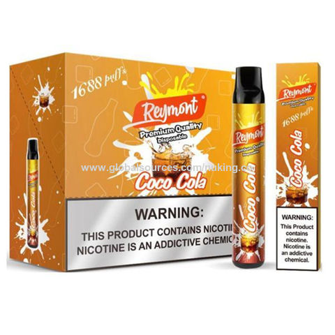 Original Reymont with 1688 Puffs E-Cigarette Vape Pod Disposable Vape ...