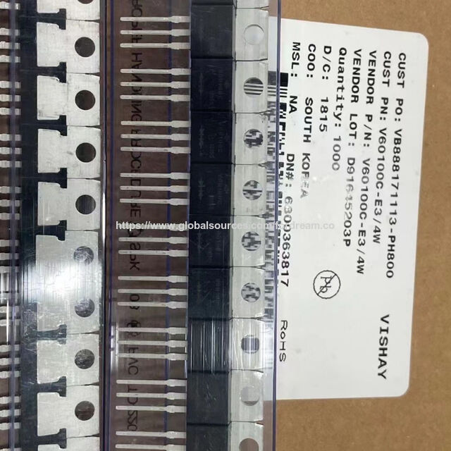 China V60100C-E3/4W electronic component Vishay Schottky Diodes &Rectifiers 60 Amp 100 Volt Dual ...