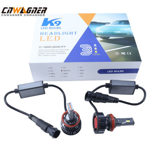 China HIGH QUALITY K9 LED BULBS HEADLIGHT LED on Global Sources,License ...