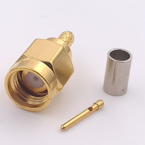 Buy Wholesale China Sma-j2 Rf Coaxial Sma Connector Male Pin 50 Ohm ...