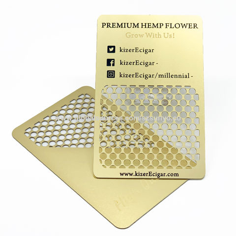 Custom stainless steel weed grinder logo herb metal grinder card for ...