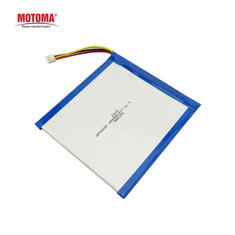 China 3.7V 2600mAh lithium ion battery pack, lipo with high temperature ...