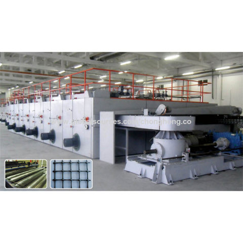 China Geosynthetics Material Machine (Two - way Stretch Geogrid ...