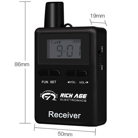 Buy Wholesale China Wireless Portable Tour Guide System 2.4g Long Range ...