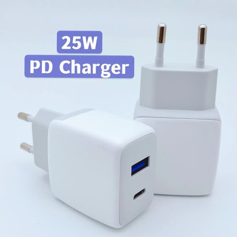 Buy Wholesale China 25w Usb C Wall Quick Charger Smarter Power Supply Pd Charger For Mobile ...