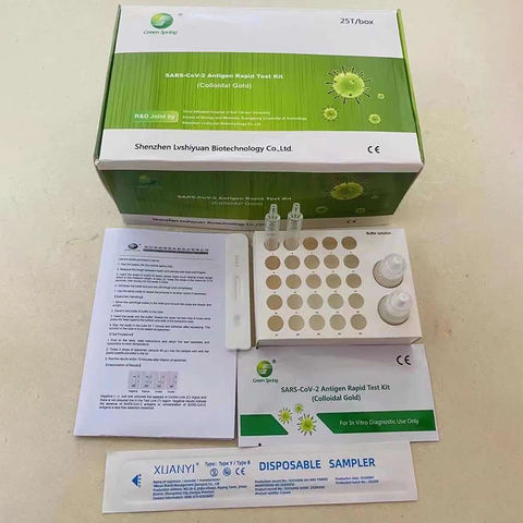 Buy Wholesale China Stock Self Test Rapid Test Kit Cov-id-19 Nasal ...