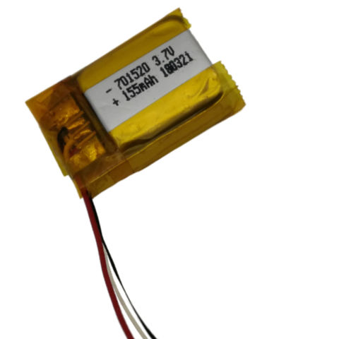 Buy Wholesale China 3.7v Polymer Battery ,701520 155mah 3.7v Wireless ...