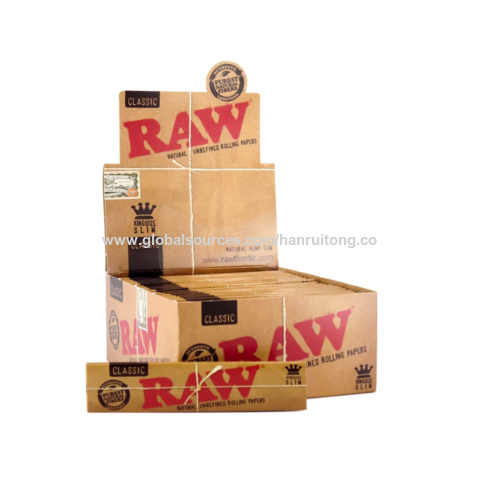 Buy Wholesale China Wholesale Raw Rolling Paper Classic King Size Slim ...