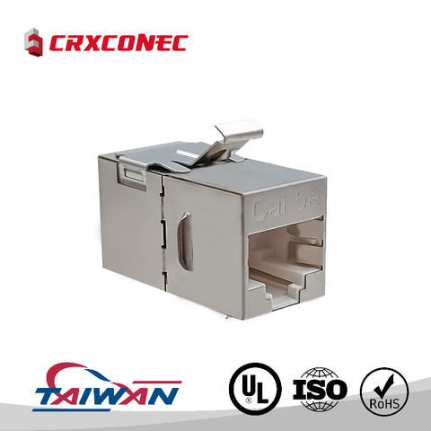 Cat5 Coupler STP 180 degree, rj45 coupler ethernet coupler ethernet ...