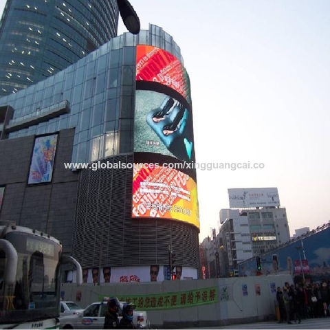Buy Wholesale China Downtown Advertising Screen P8 Big Led Billboard ...