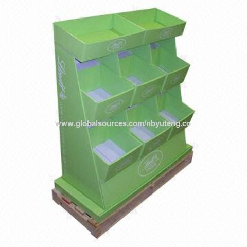 Buy Wholesale China Custom Printed 2-tier Cardboard Cd Display Case ...