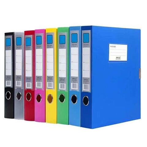A4 Stationery Pp Office Plastic Document Durable File Folder Box - Buy ...
