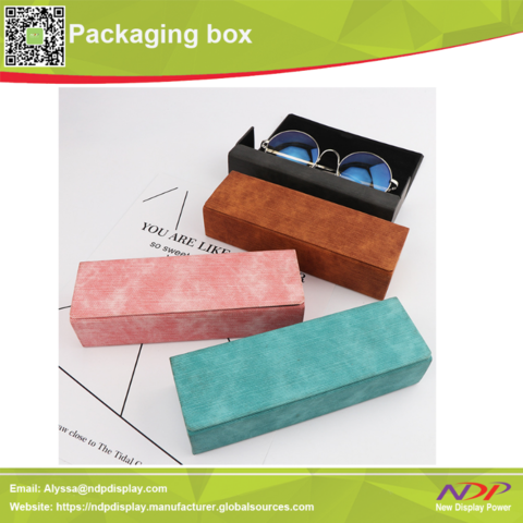 Luxury Fashion Metal Eyeglass Sunglass Case Packaging Custom Logo Big ...