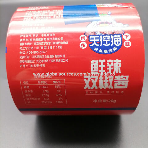Chilli paste packaging film, Chilli paste packaging film - Buy China ...
