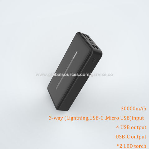 Buy Wholesale China Super High Capacity 30000mah Rechargeable Usb ...