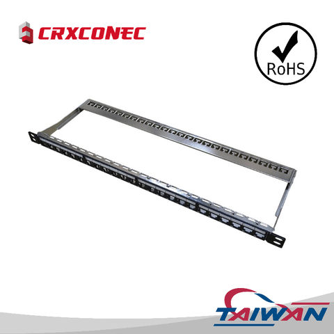 Buy Wholesale Taiwan High Density Blank Rj45 Keystone Panel 0.5u 24 ...