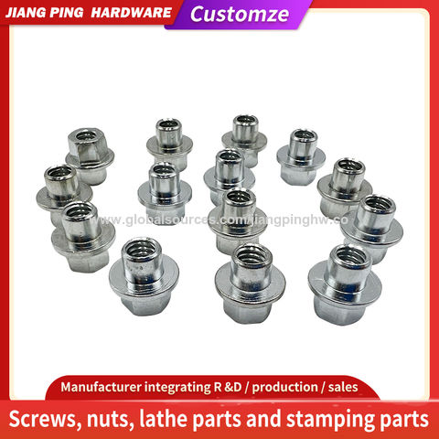 Non-standard flange nut hex nut flange nut injection rivet riven to pre ...