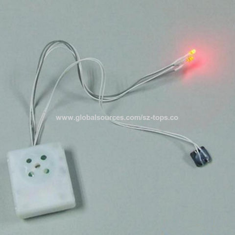 China LED flashing sound box with your custom message,recordable on ...