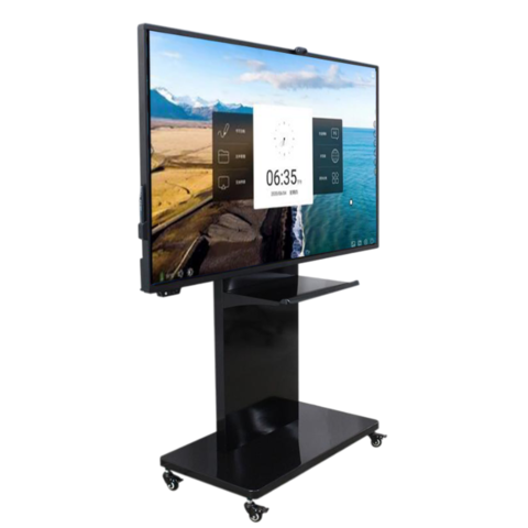 65 75 86 100 Inch Leaderhub Finger Multi Touch Screen Smart Electronic Interactive Whiteboard ...