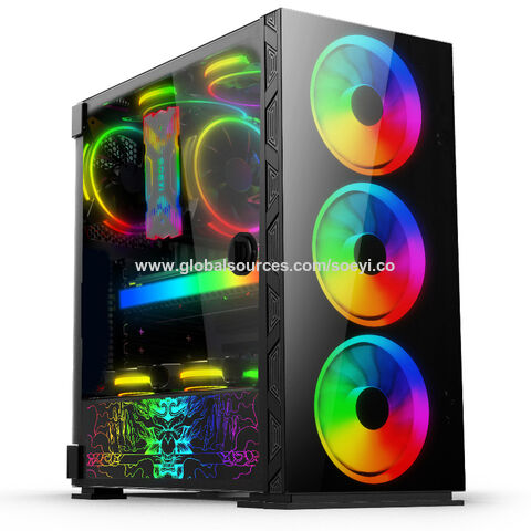 Buy Wholesale China Computer Case & Tower Desktop Gaming Cabinet Casing ...