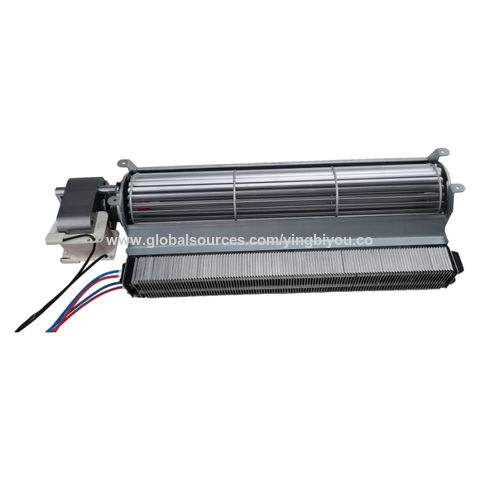 Cross flow fan with PTC heater, used for tower fan, building fan, air ...