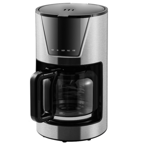 12-Cup Programmable Coffeemaker with Glass Carafe Portable Digital ...