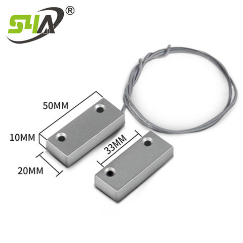 Overhead Door Mount N.C. Magnetic Contact, Reed Switch Alarm Reed ...