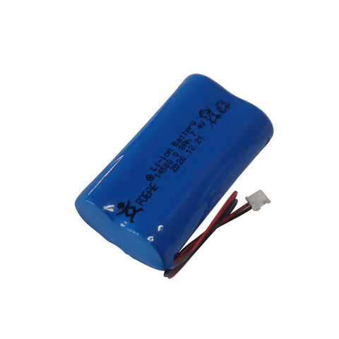 Li-ion battery pack customized 14500 size 7.4v 800mah rechargeable ...