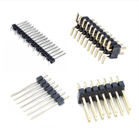 China Customized Header Pins Connector PCB Board SMD SMT Male Pin ...