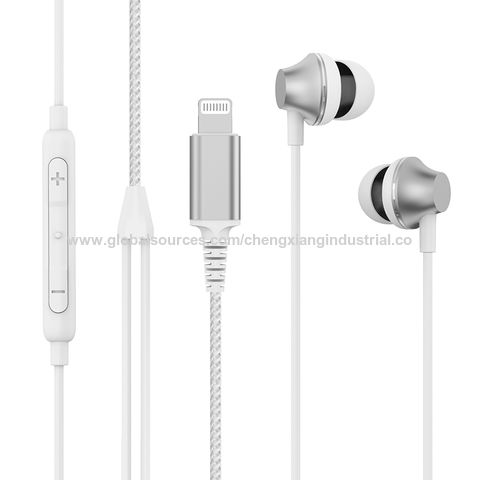 China Newly Arrived Earphone MFI Certified Lightning Earphone In ear ...