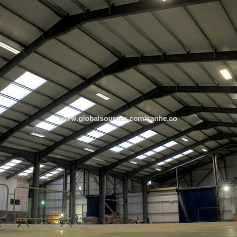 China Modular steel structures / construction warehouse structures on ...
