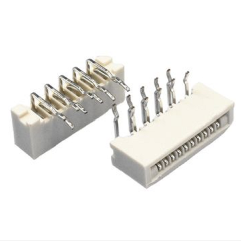 LCD FPC FFC Connector Top Bottom Contact Horizontal Vertical Zif Smt 0. ...