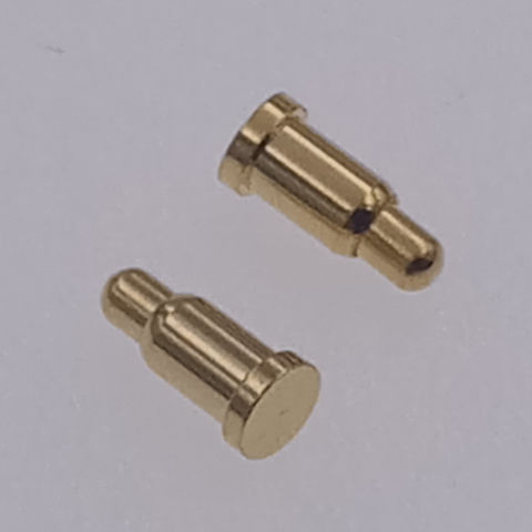 China High current Pogo pin connector Spring loaded SMT PCB Mount gold ...