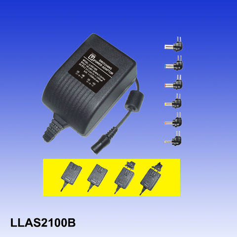 China High-Quality Plug-in Single Switching Power Adapter with 6 ...