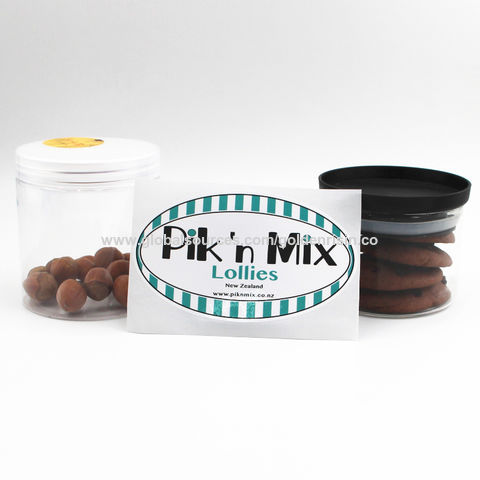 Logo Customized Stickers for Candy Jars Chocolate Bottle Package Label ...