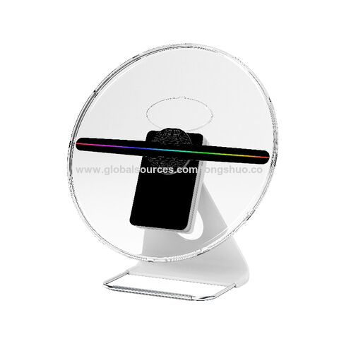New Portable Rechargeable Desk Top Holographic Display 3d Hologram Led ...