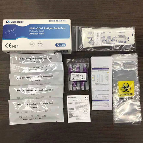Test Kits Home Self Test fast Antigen Rapid Test Kit(Colloidal Gold ...