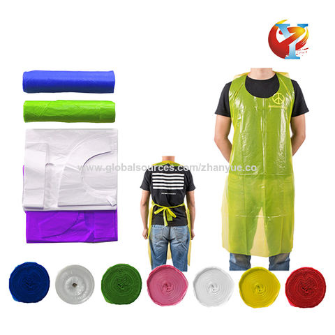 Separate Packing Commercial Ldpe Cheap Disposable Plastic Aprons Roll ...