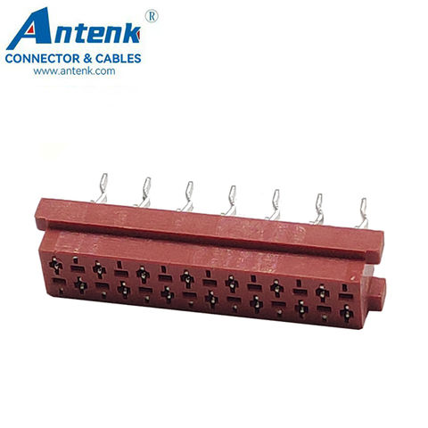 1.27mm Pitch 180 Degree DIP Micro Match Socket without latch, 1.27mm ...