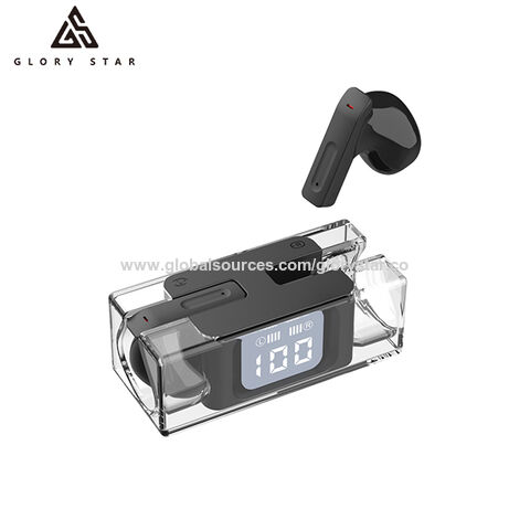 Buy Wholesale China Transparent Cover Tws Earbuds With Digital Display ...