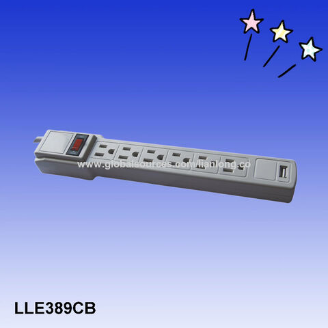 Buy Wholesale China American Type Power Strip With 5v 2.1a Usb ...