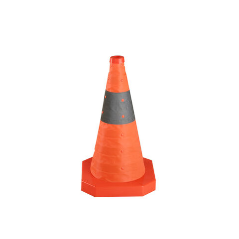 Traffic Cone Traffic Cone Emergency Road-Block Flashing Collapsible ...