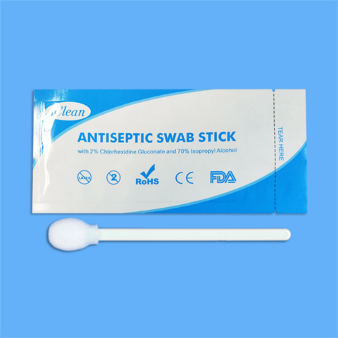 Antiseptic CHG Medical Swab Stick for Skin Preoperative Antiseptic ...