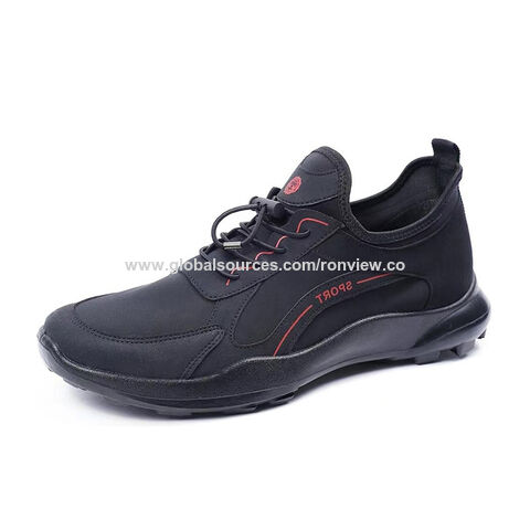 New arrival men injection shoes, made of synthetic leather upper and pu ...