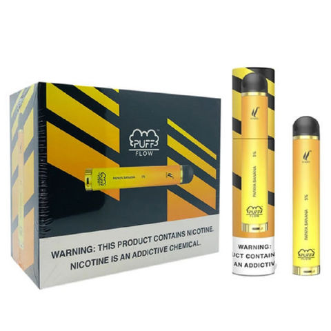 China Best price and top quality 600 mAh battery puff bar flow ...