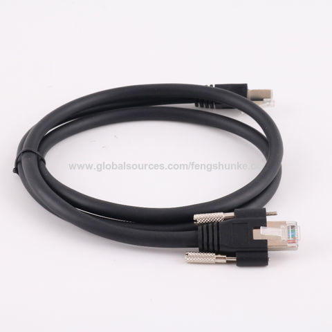 China High Speed GigE vision Industrial camera Ethernet cable cat6A ...